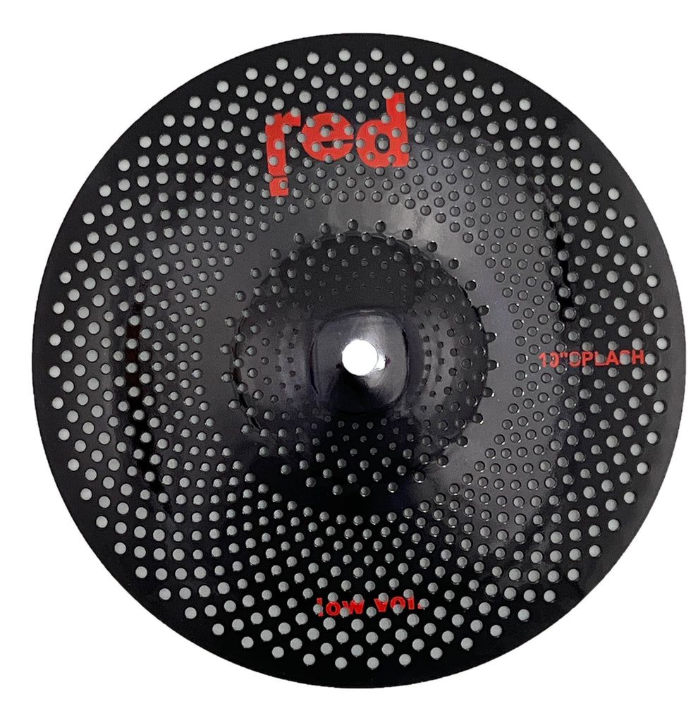 Low Volume 10" Splash Cymbal – Red Cymbals